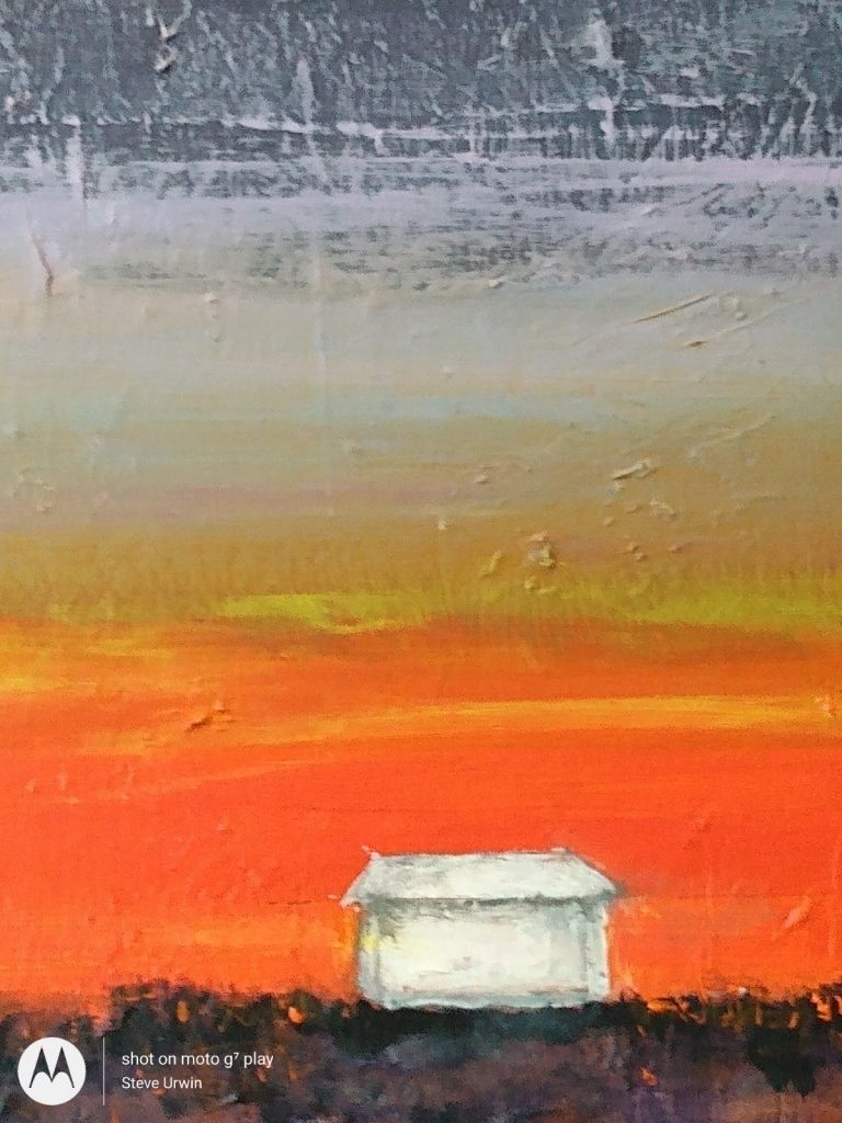 Fire in the Sky - Steve Urwin Original ArtSteve Urwin Original Art